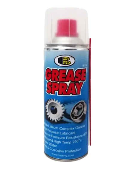 สเปรย์ จารบีขาว BOSNY 400CC B115 B-115 บอสนี่ ขนาด 400 CC bosny grease ...