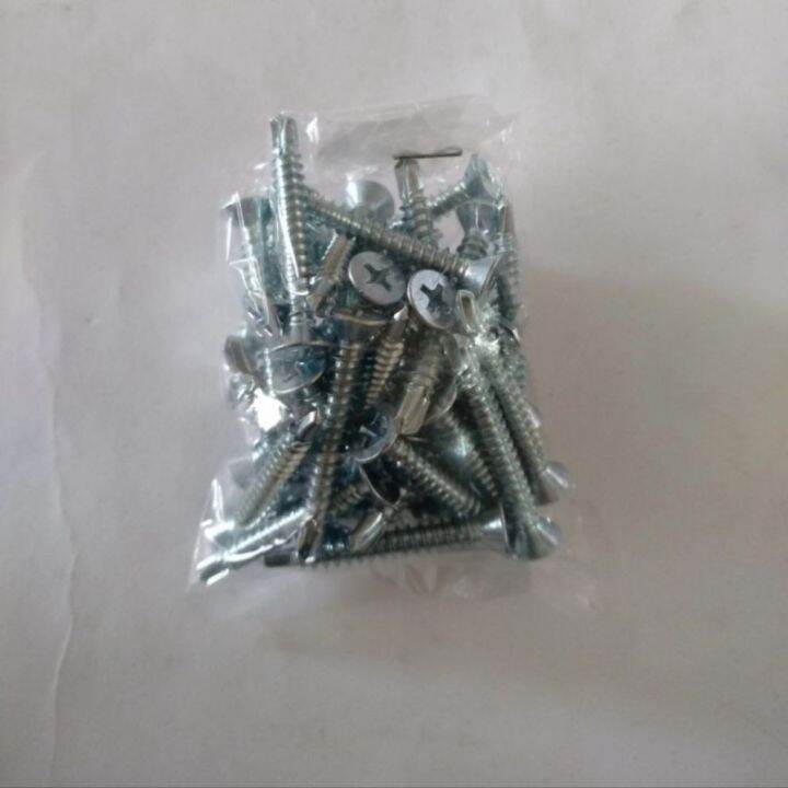 Sekrup Skrup Screw Superpanel Grc Putih/bks | Lazada Indonesia