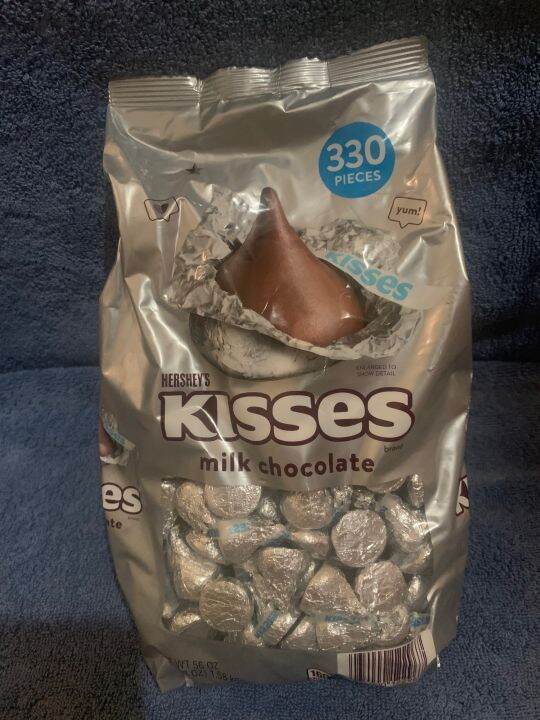 Hershey's Kisses Milk chocolate 330 Pieces 1.58 Kg | Lazada PH