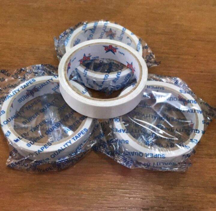 Double Tape Ukuran 24mm x 12yard | Lazada Indonesia