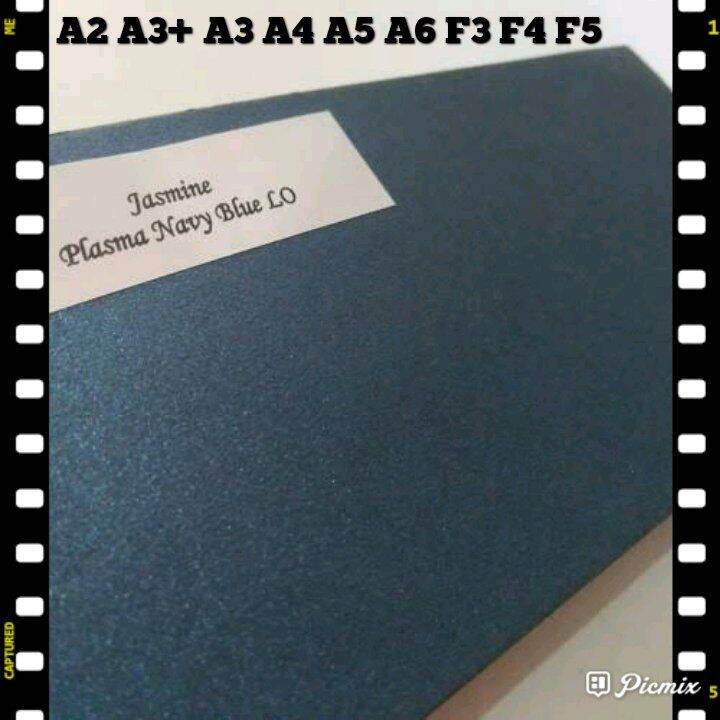 kertas jasmine Navy A2 A3+ A3 A4 A5 A6 F3 F4 F5 210gsm | Lazada Indonesia