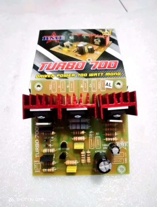 Kit Turbo 700 Driver Power Amplifier 700W Mono BME | Lazada Indonesia