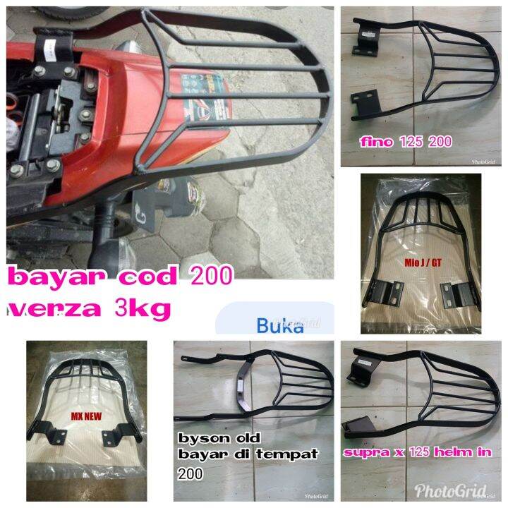 Breket Box Gp Sport Motor VERZA Behel FINO 125 Bracket MIO J /GT ...