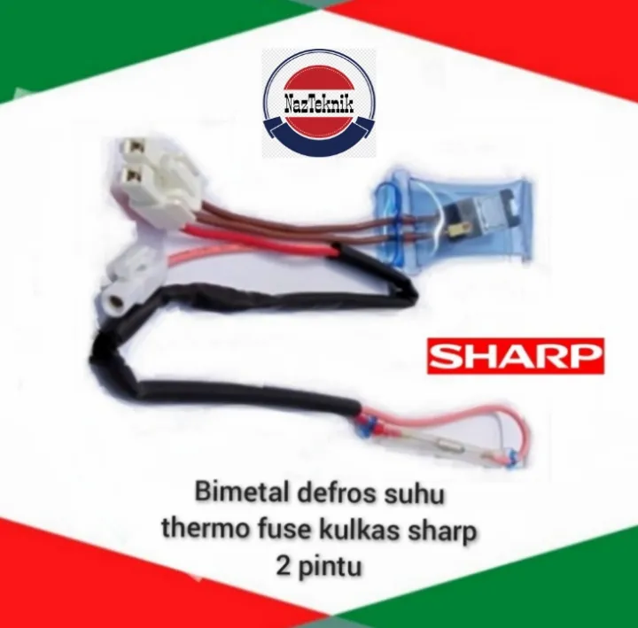 BIMETAL DEFROST SUHU THERMO FUSE KULKAS DUA PINTU SHARP | Lazada Indonesia