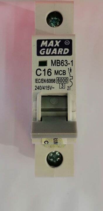 maxguard 1p mcb 16A | Lazada