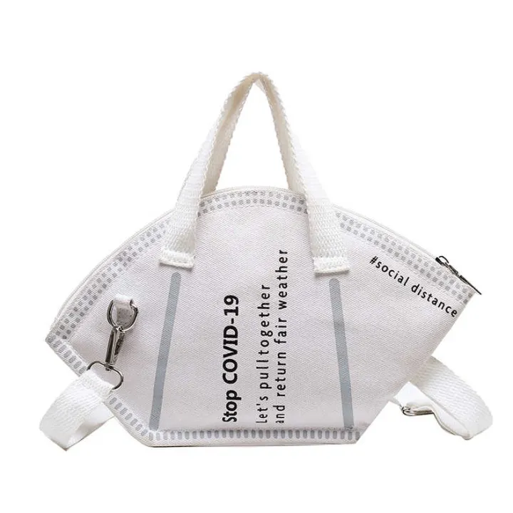 KAKASA แฟชั่นใหม่ออกแบบสร้างสรรค์กระเป๋าผ้าใบนักเรียนอเนกประสงค์การ ...