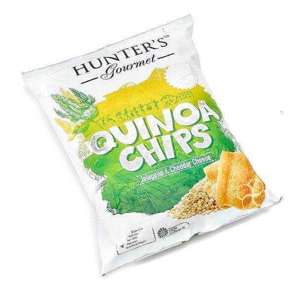 Hunter's Gourmet Jalapeno & Cheddar Cheese Quinoa Chips 75g | Lazada PH