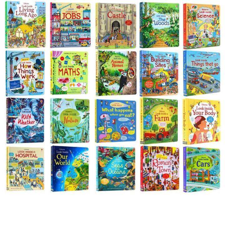 Usborne Look Inside Things That Go Lift The Flap Books Children ...