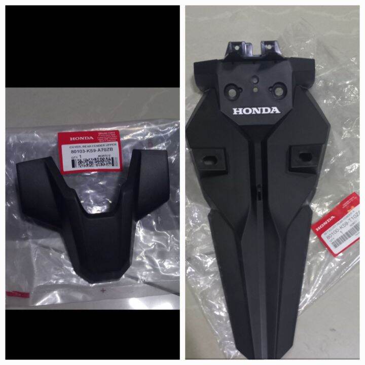 HONDA CLICK 125I/150i V2 REAR FENDER,Rear Fender UPPER SET(ORIGINAL ...