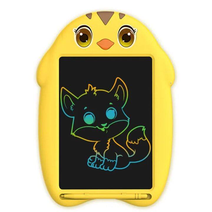 VAORLO กระดานวาดรูปหน้าจอสีสันกราฟฟิตีลายการ์ตูน LCD แท็บเล็ตสำหรับ ...