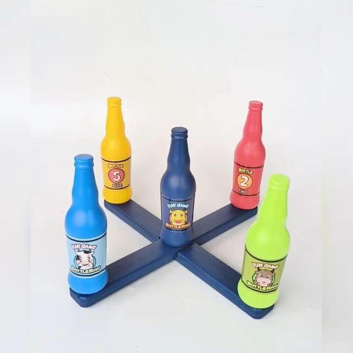 Mainan Lempar Botol Lingkaran Ring Gelang Anak Pasar Malam Bazar Murah ...