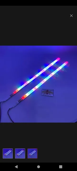 lampu running alis led 30cm motor, mobil/ lampu running fleksible rgb ...