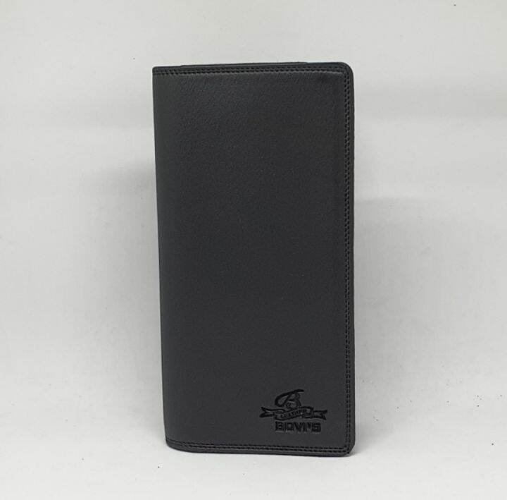 DOMPET PRIA LAKI-LAKI DOMPET KULIT BOVIS PANJANG KUALITAS PREMIUM ...