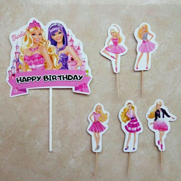 topper toper hiasan tusukan kue cake nasi tumpeng ulang tahun happy ...