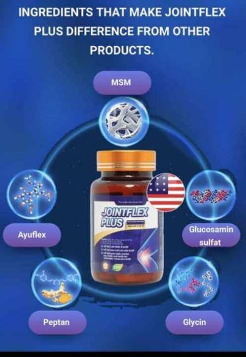 JOINTFLEX PLUS 30 Capsules/bottle ( Support Bones,joints and muscles ...
