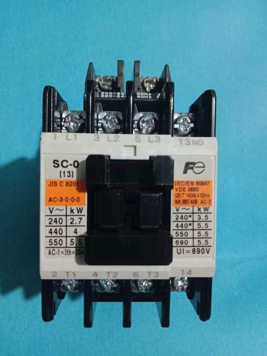FUJI MAGNETIC CONTACTOR SC-0 110V,220V 440 VOLTS | Lazada PH