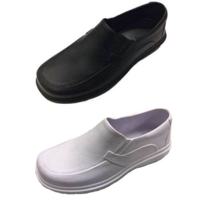 DURALITE SPLASHER BLACK and WHITE FOR MEN(BASS)/DUTY SHOES FOR MEN ...