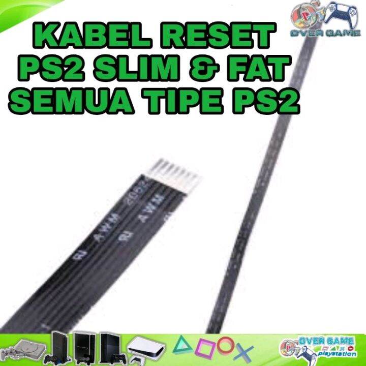 FLEKSIBEL/KABEL RISET/RESTAT/KABEL POWER PS2 SEMUA TIPE SLIM FAT ...