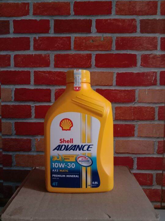 Oli Shell Advance Scooter/Matic Ax5 10W-30 0,8L | Lazada Indonesia