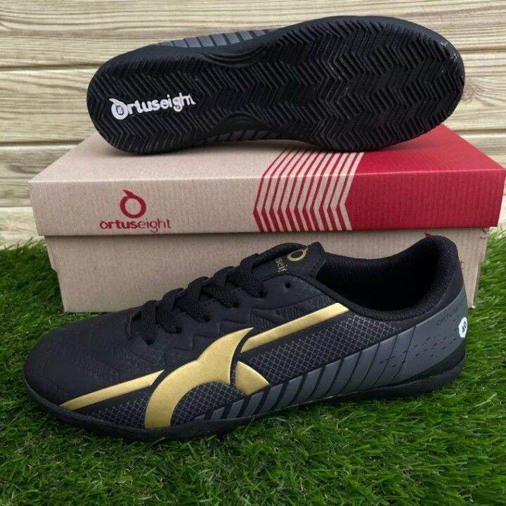 sepatu ortus catalyst liberte black gold | Lazada Indonesia