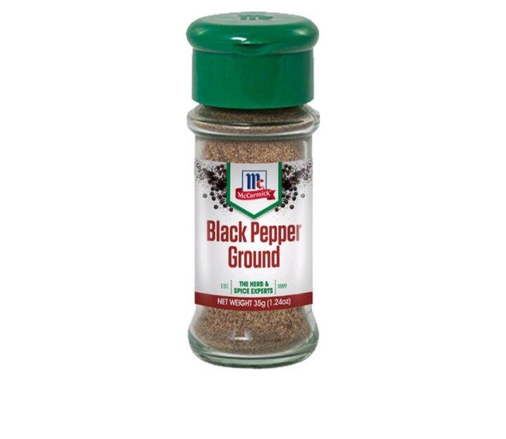 MCCORMICK BLACK PEPPER GROUND 30G | Lazada PH