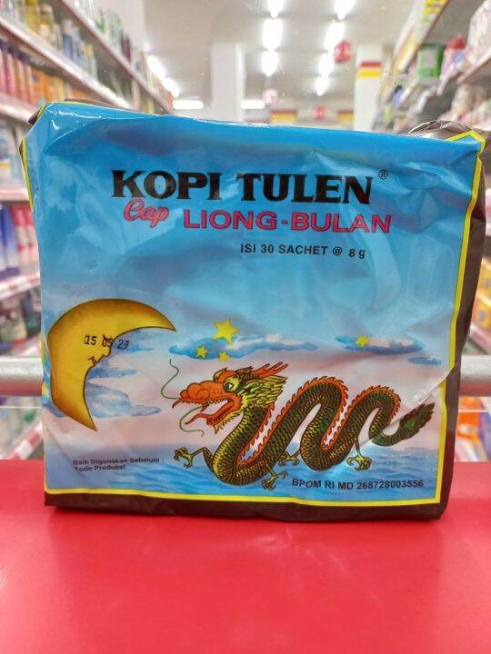 liong bulan kopi sachet, 1 pak isi 30 sachet 8gr | Lazada Indonesia