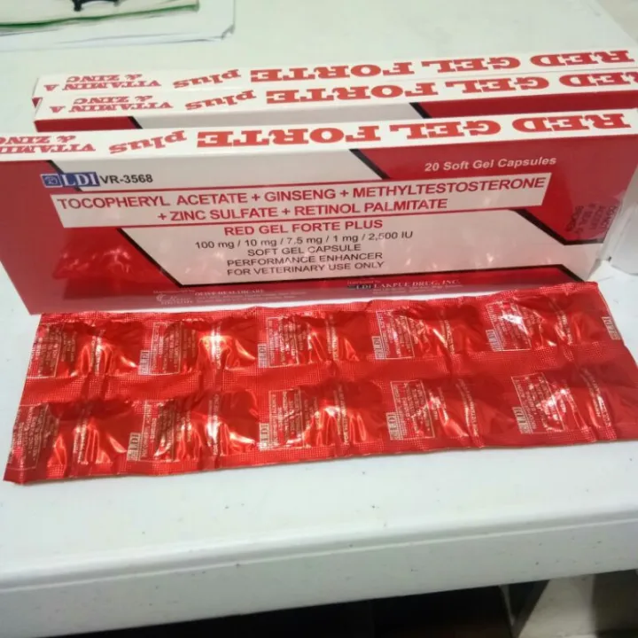 RED GEL FORTE plus Soft gel capsul 20' | Lazada PH