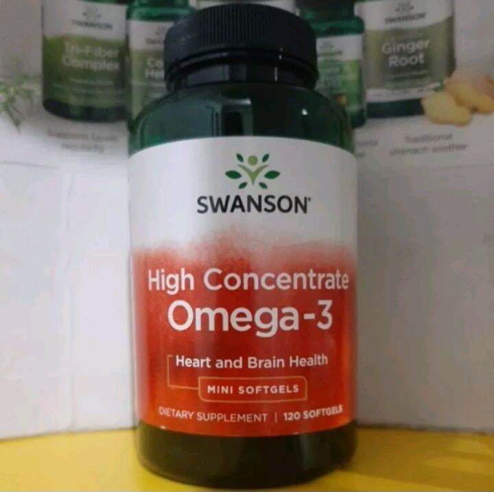 High Concentrate Omega-3 Mini Softgels 120 softgels EXPIRY: June 2024 ...