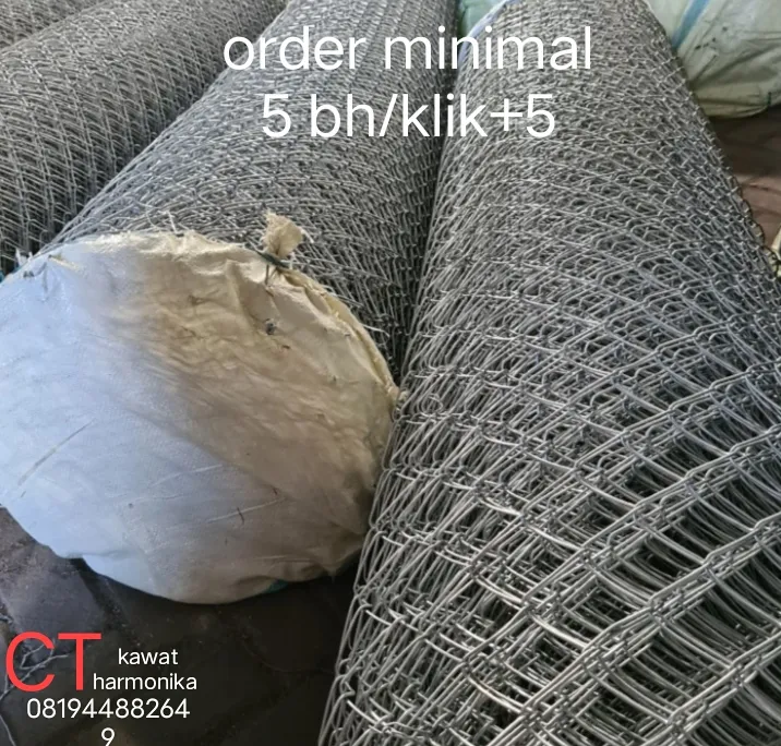 pagar kawat harmonika diameter kawat 2,7mm (1meter) | Lazada Indonesia