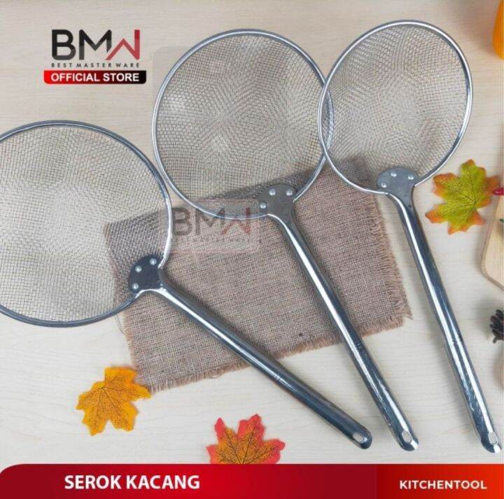 Serokan Gorengan Saringan Gorengan Kacang Stainless 20cm | Lazada Indonesia