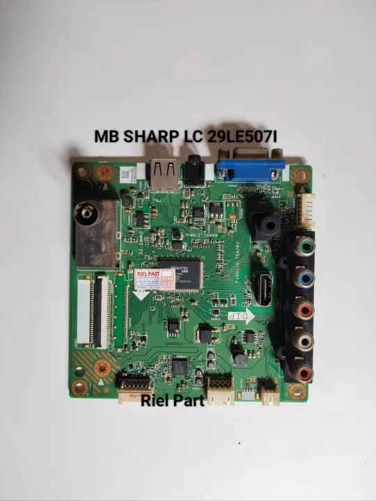 MAINBOARD MB MODULE MOBO MOTHERBOARD MESIN TV LED SHARP LC-29LE507I LC ...