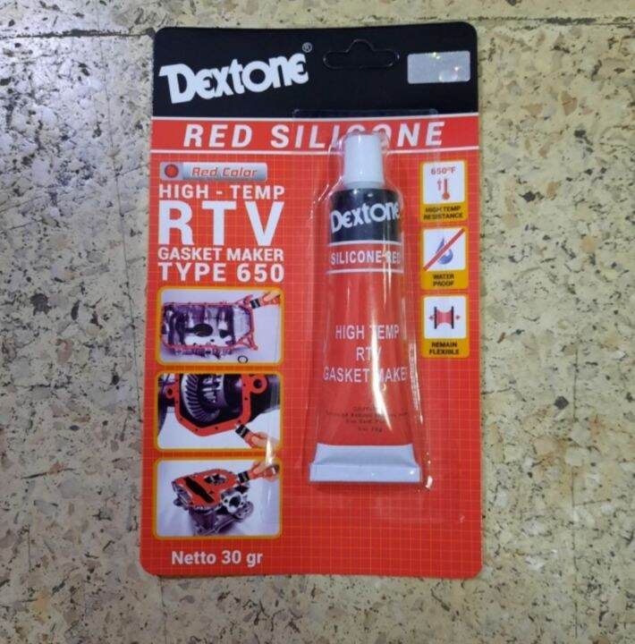 LEM BESI SILICON 30 GRAM DEXTONE RED SILICON 30 GRAM | Lazada Indonesia