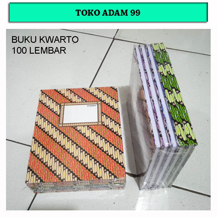 1 Pak Buku Kwarto 100 Lembar isi 5 Buku | Lazada Indonesia