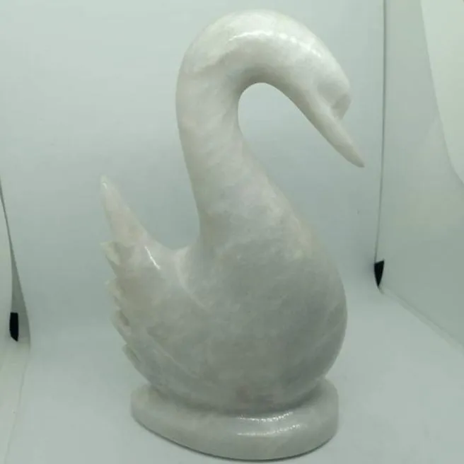 Marble Swan- Display figure pure marble | Lazada PH