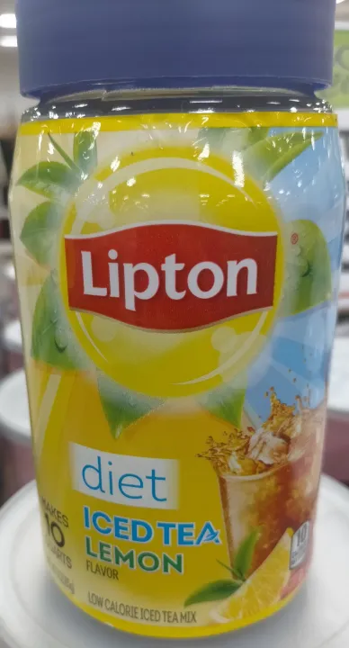 Lipton Diet Iced Tea Lemon flavor 85 grams | Lazada PH