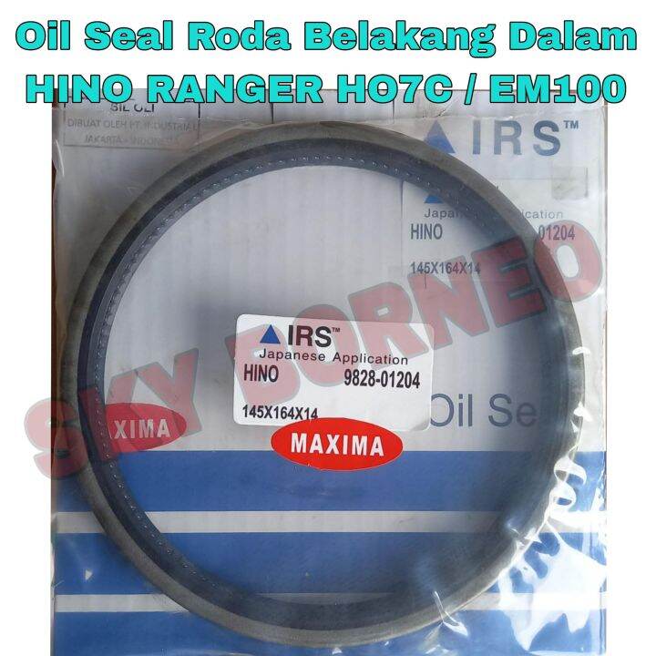 Oil Seal Roda BELAKANG DALAM HINO RANGER HO7C / EM100 9828-01204 | Lazada Indonesia
