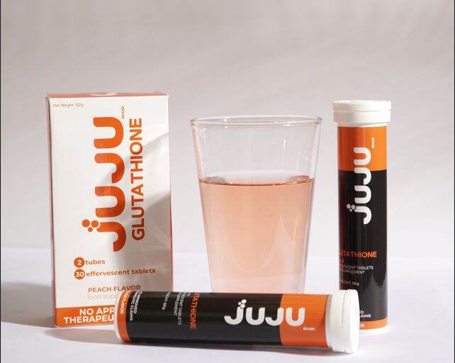 JUJU Glutathione - 3 Boxes (90 Effervescent Tablets) for lighter skin ...