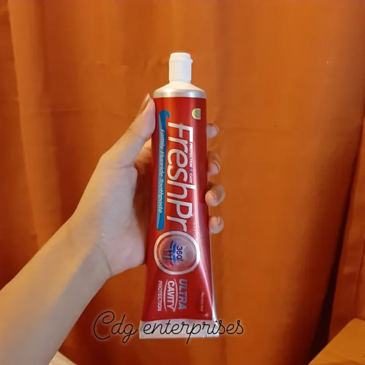 AVON FRESH PRO Family Flouride Toothpaste Menthol Red 192g | Lazada PH