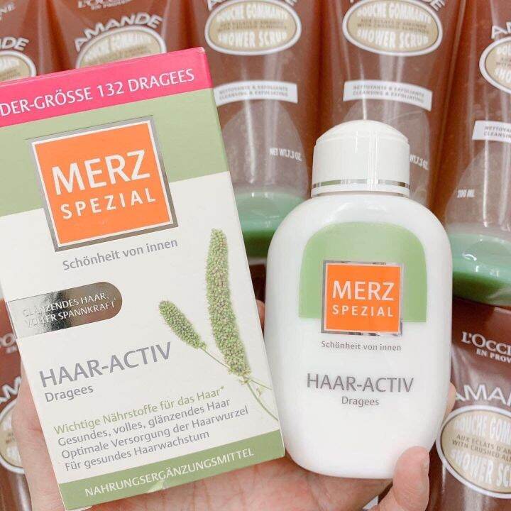 viên uống kích mọc tóc merz spezial haar-activ hàng nội địa đức | Lazada.vn