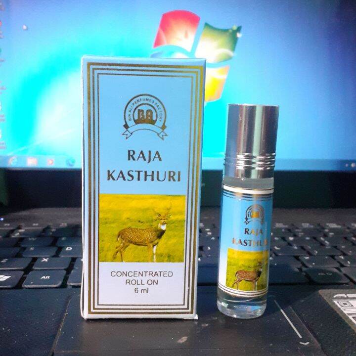 Raja Kasthuri Merek Bin Ali Parfum Kemasan 6ml Roll On Non alkohol | Lazada Indonesia