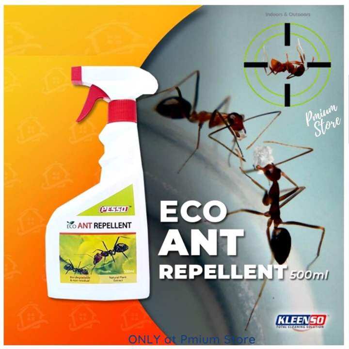 500ml PESSO Eco Ant Repellent Spray (500ml) Ubat Semut Semburan ...