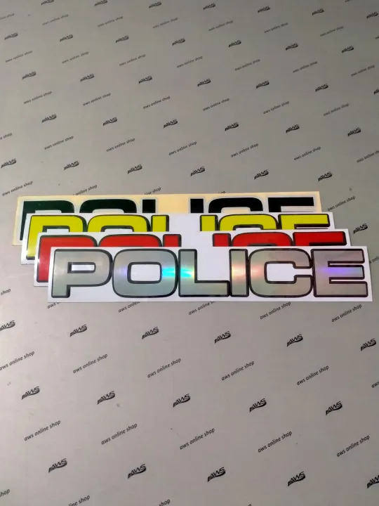 Sticker Police | Lazada Indonesia
