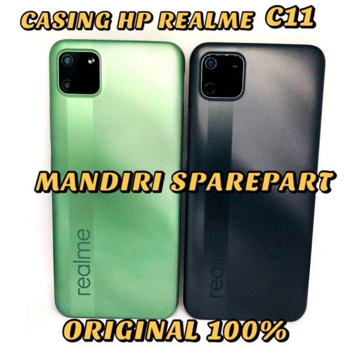 CASING KESING HP REALME C11 FULLSET ORIGINAL BACKDOOR REALME C11 ...