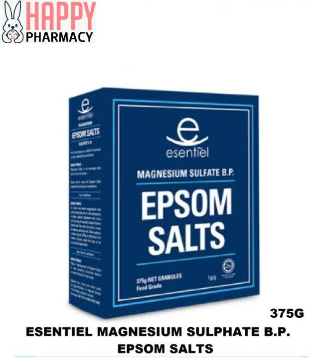 ESENTIEL EPSOM SALTS 375G (1UNIT) MAGNESIUM SULFATE | Lazada