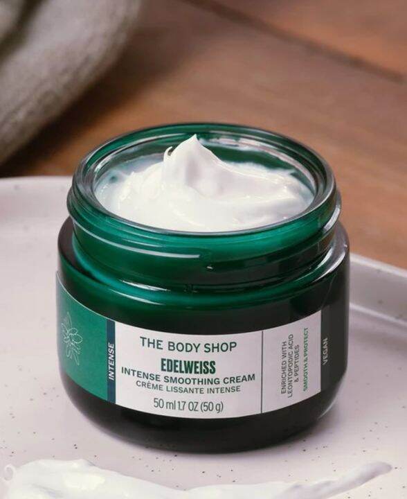 THE BODY SHOP EDELWEISS INTENSE SMOOTHING CREAM 50ML | Lazada.co.th