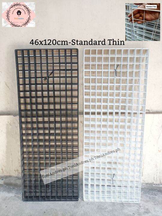(46x120cm-Thin) Screen Wire Mesh Grid Wall Decoration Panel | Lazada PH
