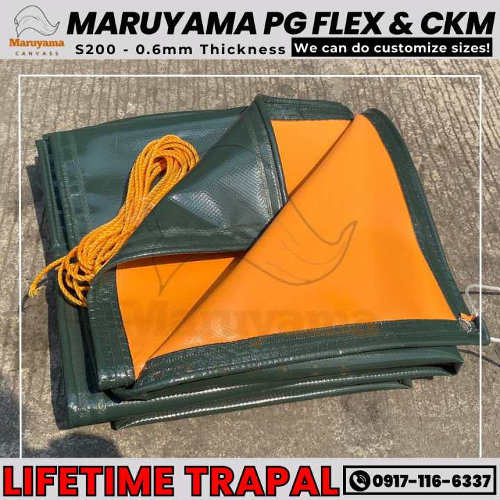 10x20ft S200 WITH FREE ROPE ! BIG SALE!!! TRAPAL 100% WATERPROOF MAKAPAL Original Maruyama ...