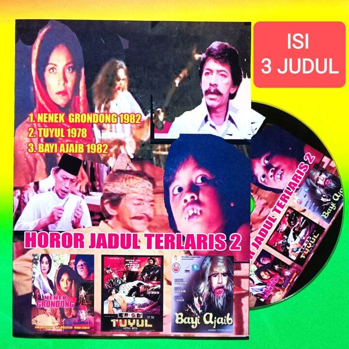 KASET FILM INDONESIA JADUL KOLEKSI HORROR TERLARIS VOLUME 2. | Lazada Indonesia