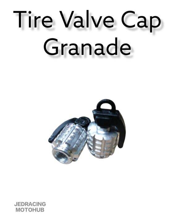 TIRE VALVE CAP PITO PAIR FOR MOTORCYCLE SILVER | Lazada PH