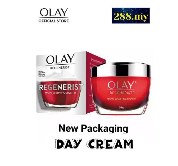 (Free Shipping) OLAY Day Cream Regenerist Micro Sculpting Day Cream 50g ...